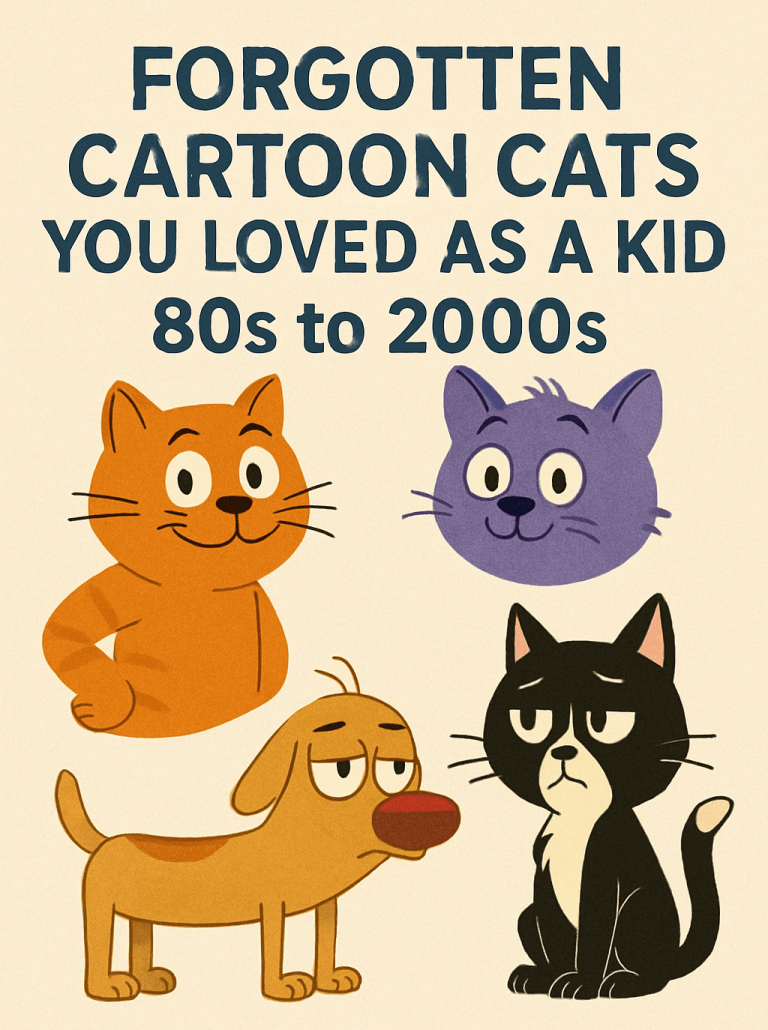 Forgotten Cartoon Cats You Loved as a Kid: 80s to 2000s Nostalgia Trip ...